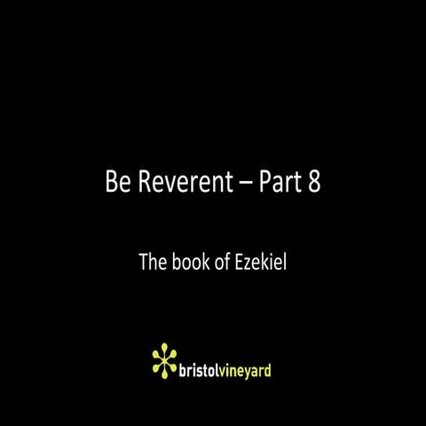 Be reverent 8 | PPT