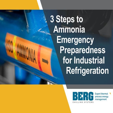 3 Steps to Ammonia Emergency Preparedness | PDF