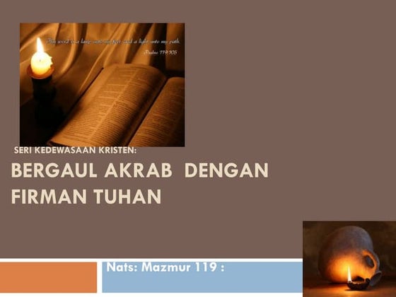 Bahan Khotbah Kristen | PPTX