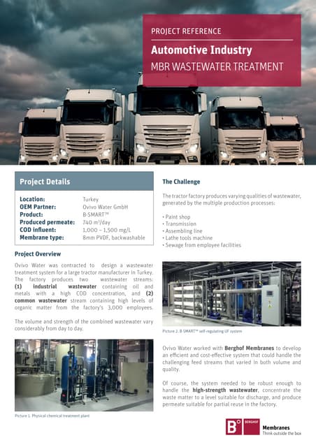 External MBR Filtration System | PDF