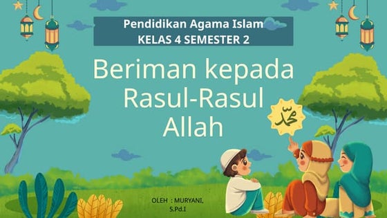 Iman kepada Nabi dan Rasul Allah SWT.pptx