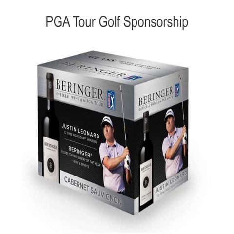 PGA TOUR Sponsorship - Beringer | PPTX