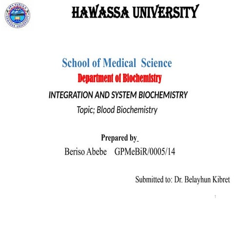 Hematopoietic system-Human Blood,blood grouping,blood clotting | PPT