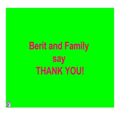 Berit And Her Family | PPT