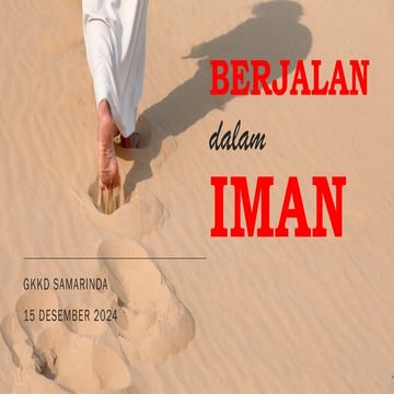 presentation tentang BERJALAN dalam IMAN.pptx
