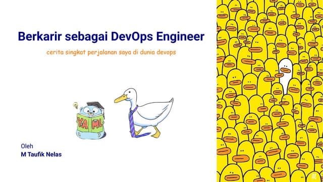 Berkarir Sebagai Devops Engineer Pdf