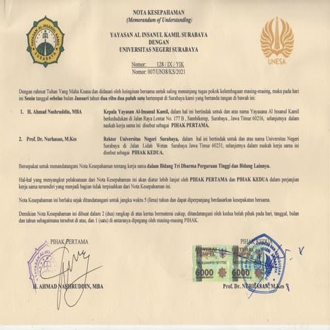 UNESA X SHAFTA | PPT