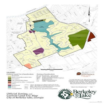 Berkeley lake city map | PDF