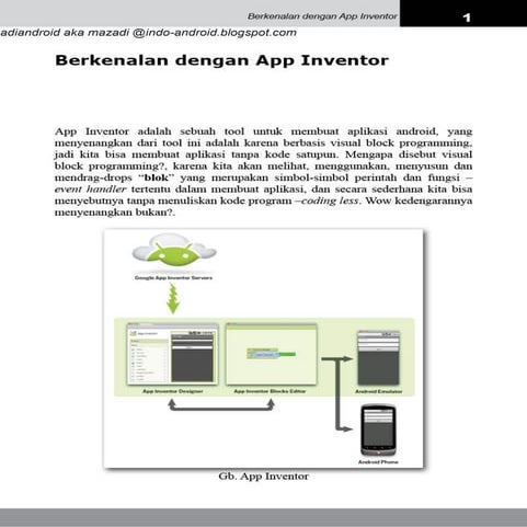 Berkenalan dgn App Inventor | PDF
