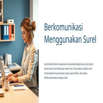 Berkomunikasi-Menggunakan-Surel. kelas 7 | PPTX