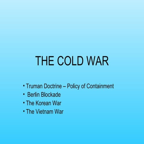 What Was The Berlin Blockade? | PPT