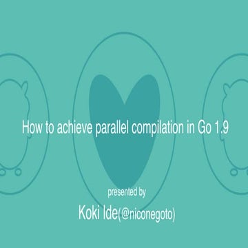 Koki Ide presentations