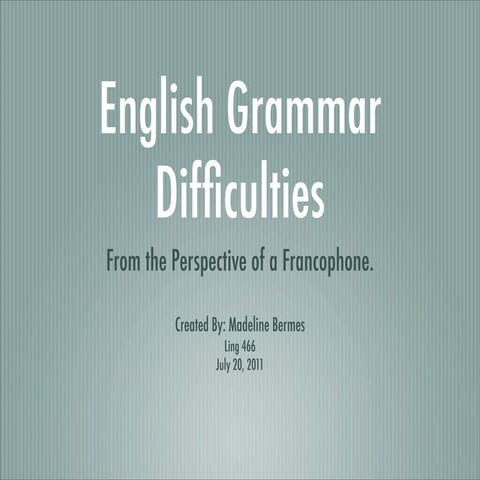 Negation Expressions in French | PPTX
