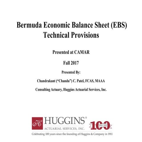Bermuda EBS Technical Provisions | PPTX