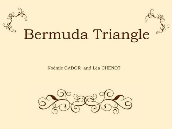 Bermuda triangle | PPTX | Geography | Science