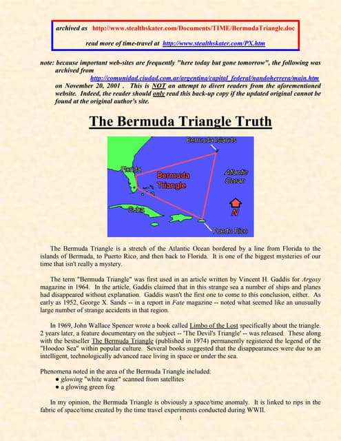Bermuda triangle | PPT
