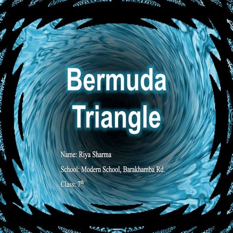 Bermuda triangle | PPTX