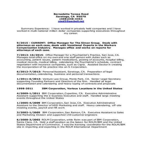 Pete Amend Clinical Resume 170109 | DOC