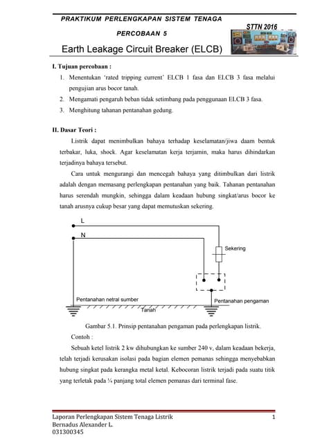 Laporan Perlengkapan Sistem Tenaga Listrik - Trafo Distribusi | PDF