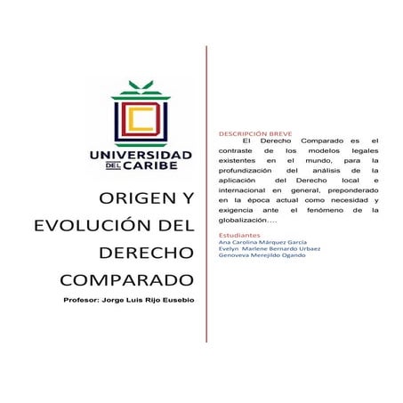 Bernardo.Marquez.Merejildo.Trabajo Final. Origen y Evolución del ...
