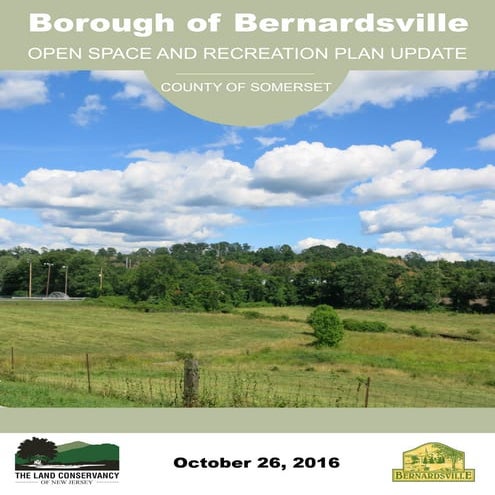 Bernardsville Borough Open Space and Recreation Plan | PDF