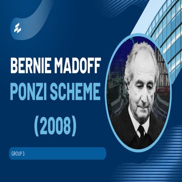 BERNIE-MADOFF-PONZI.pdf kajjsnksnankmekskjan | PPT
