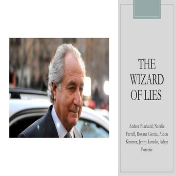 Bernie Madoff Org. Crime and Deviance.pptx