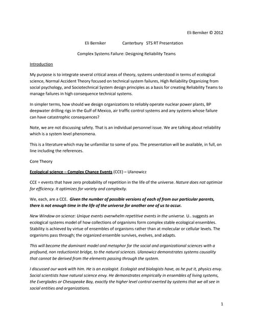 Nasa and high reliability organizations | PDF