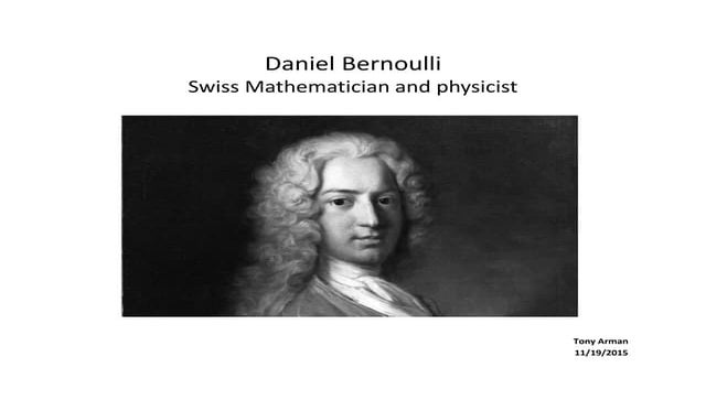 Daniel Bernoulli Inventions