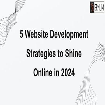 Top 5 web development strategies in 2024 | PPT