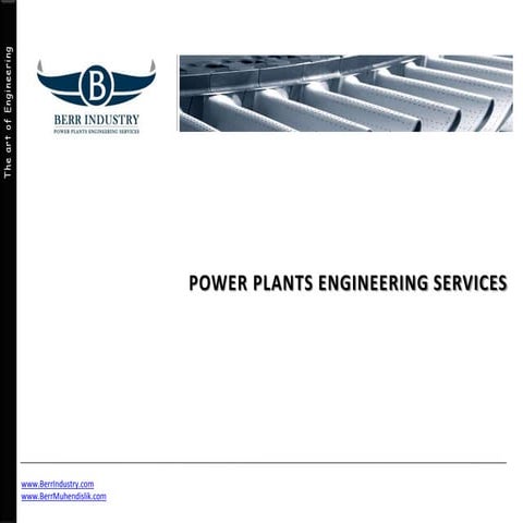 Engine and Turbine Power Plants Engineering and Commissioning Services ...