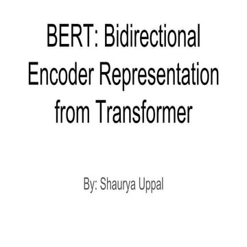 Nlp State Of The Art Bert Pptx Web Design And Html Internet