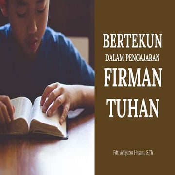 BERTEKUN DALAM PENGAJARAN FIRMAN TUHAN-1.pptx