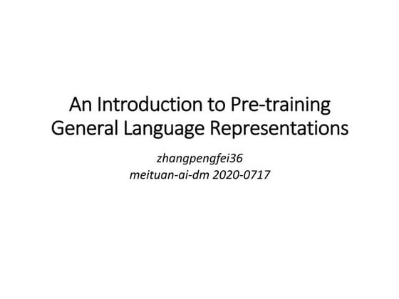 A Review of Deep Contextualized Word Representations (Peters+, 2018) | PDF