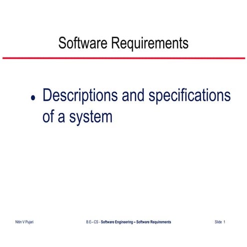 Software Requirements | PDF | Technology & Computing