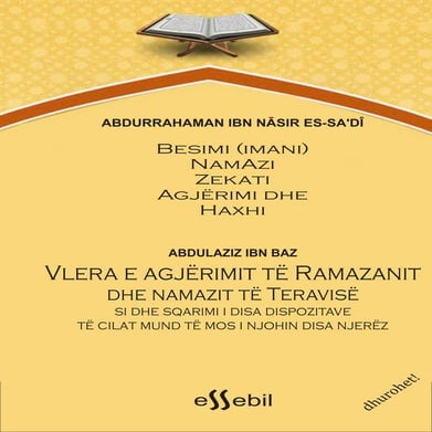 Besimi (imani), namazi, zekati, agjërimi dhe haxhi | PDF