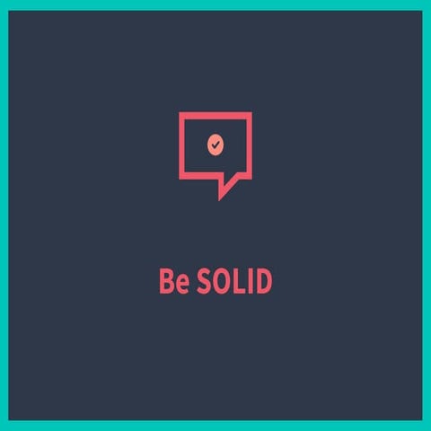 BE SOLID | PDF