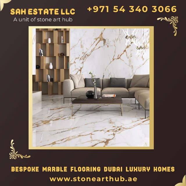 Bespoke Marble Flooring Dubai Luxury Homes - ☎ +971 54 340 3066 | PDF