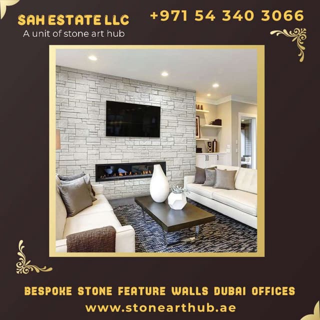 Bespoke Stone Feature Walls Dubai Offices | PDF