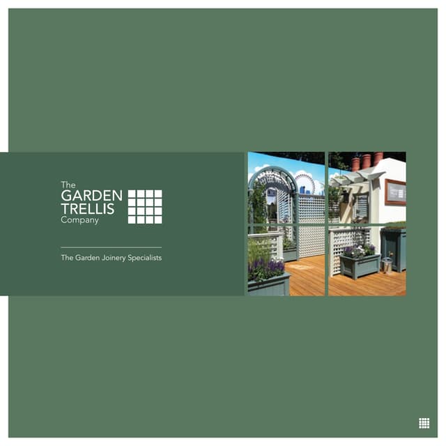 Bespoke garden trellis design with distinction | PDF