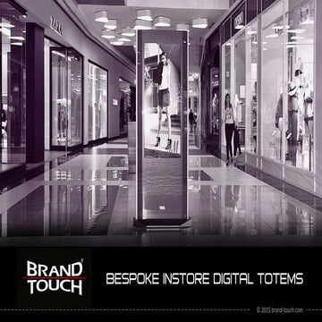 Build-to-order bespoke digital totems | Brand Touch | PDF