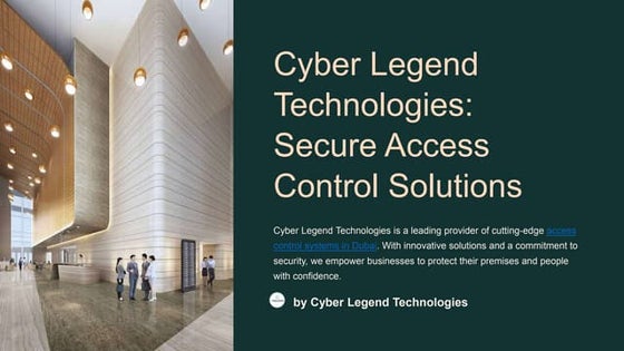 Revolutionizing Security Biometric Access Control | PDF