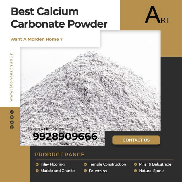 Best Calcium Carbonate Powder - ☎ 9928909666 | PDF