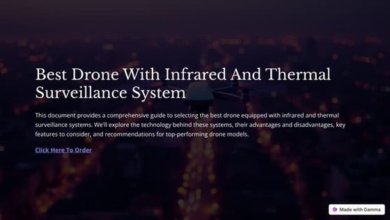 Firefighting Drones: Drones in the Field | PPT