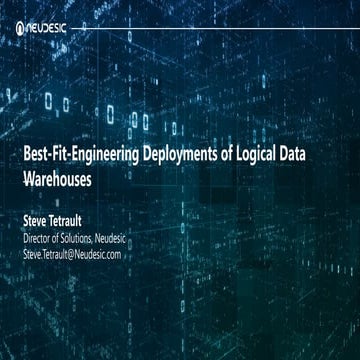 Best-Fit-Engineering Deployments of Logical Data Warehouses | PDF
