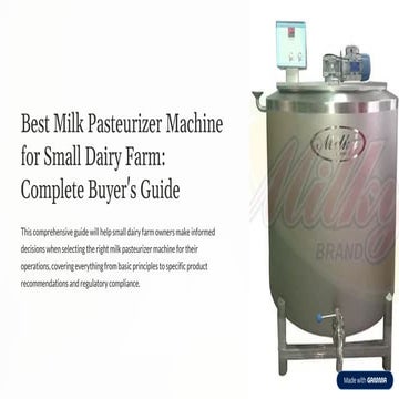 Best-Milk-Pasteurizer-Machine-for-Small-Dairy-Farm-Complete-Buyers ...