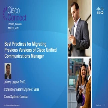 Best Practices for Migrating Previous Versions of Cisco Unified Communications | PDF