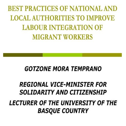 Best practices-national-local-authorities-improve-labour-integration | PPT