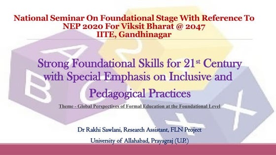 Foundational literacy and numeracy | PPT
