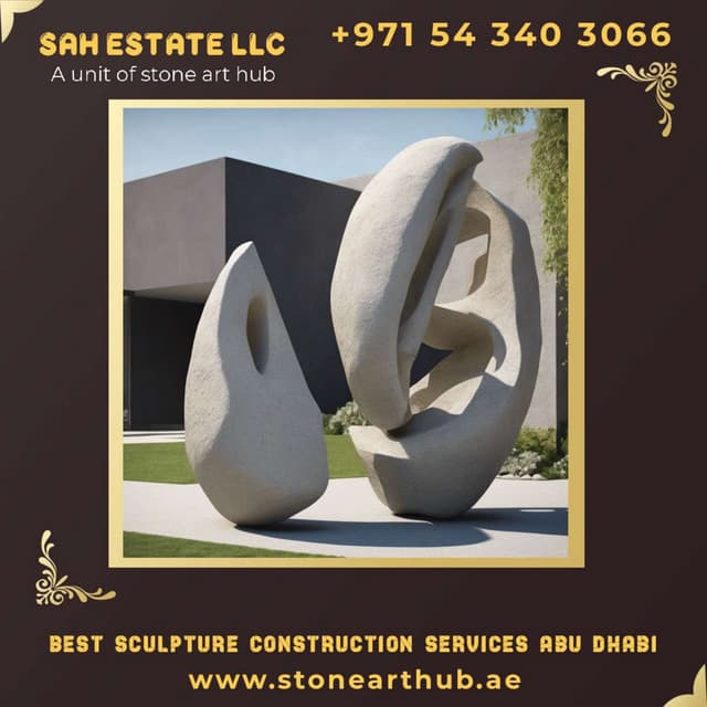 Best Sculpture Construction Services Abu Dhabi - ☎ +971 54 340 3066 | PDF